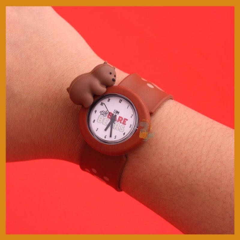 Jual MINISO We Bare Bears Kids Watch Jam Tangan Anak Strap Lucu WBB ...