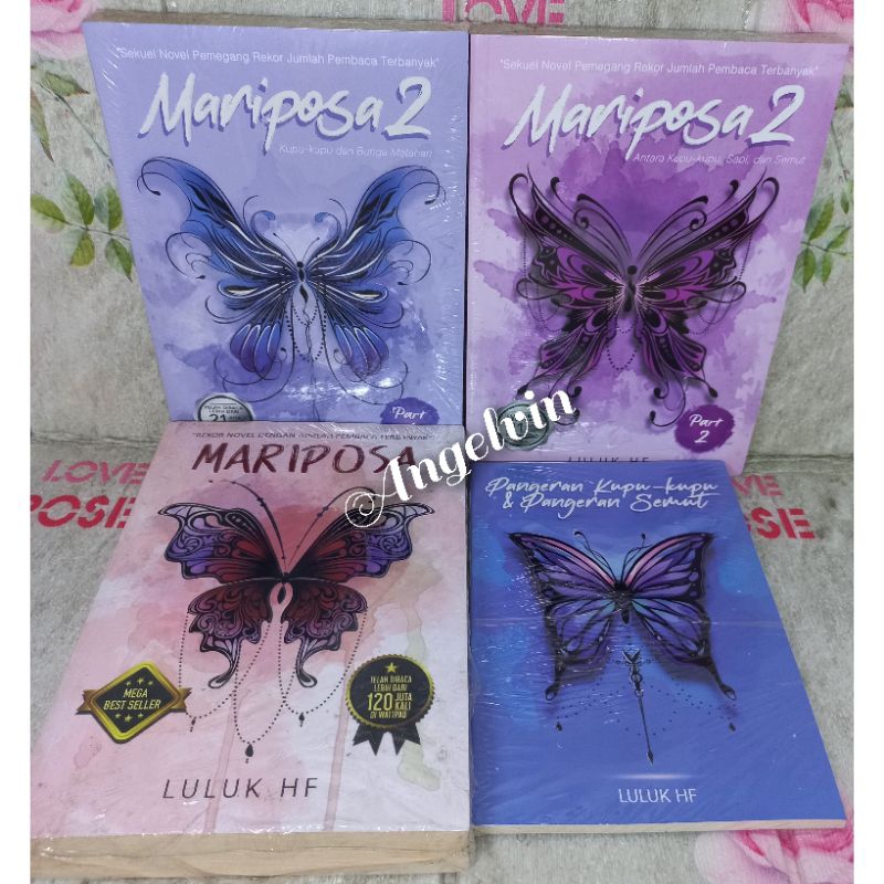Jual READY Buku Novel Mariposa 1 & 2 by Luluk HF ORIGINAL | Shopee ...