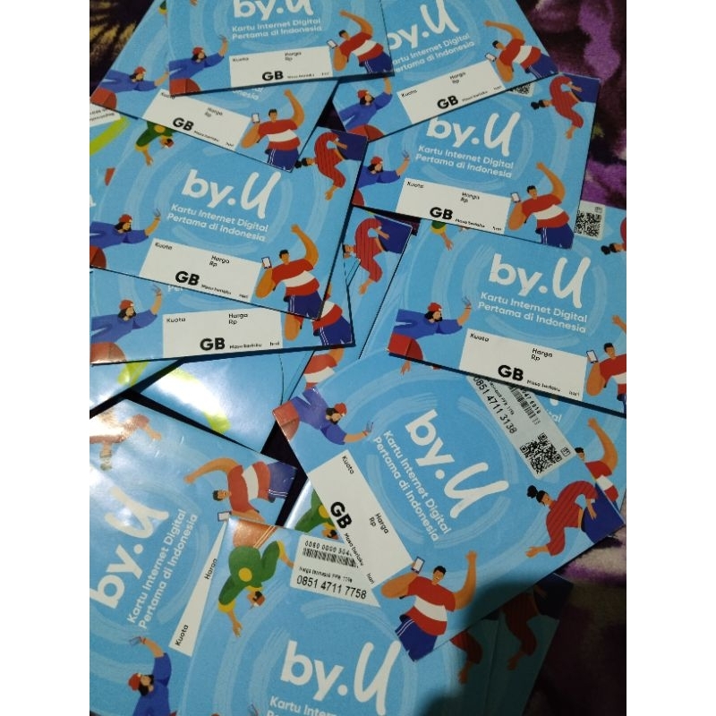 Jual kartu byu 7gb sudah registrasi minimal order 5pcs | Shopee Indonesia