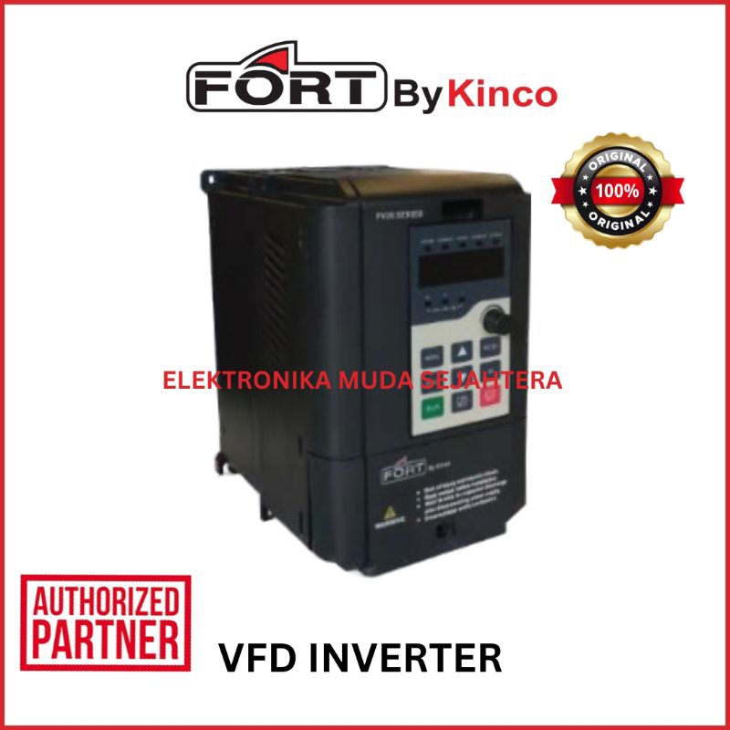 Jual VFD FV20-4T-0022G/0037L 2,2KW 3HP 380V 3Phase Inverter Merk FORT ...