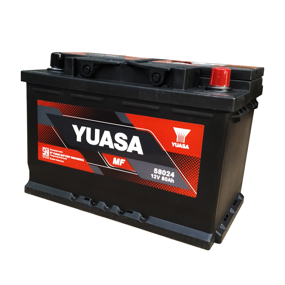 Jual Yuasa Aki Mobil 58024 MF 100% ORIGINAL | Shopee Indonesia