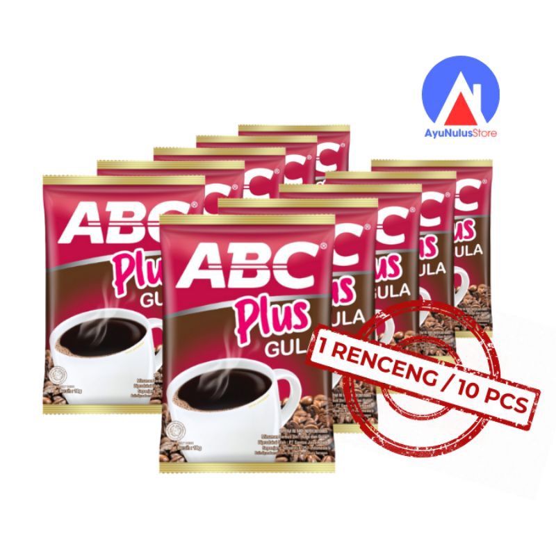 Jual Kopi Abc Plus Gula 18gr X 10 Renceng | Kopi ABC Gula | Kopi AbC ...