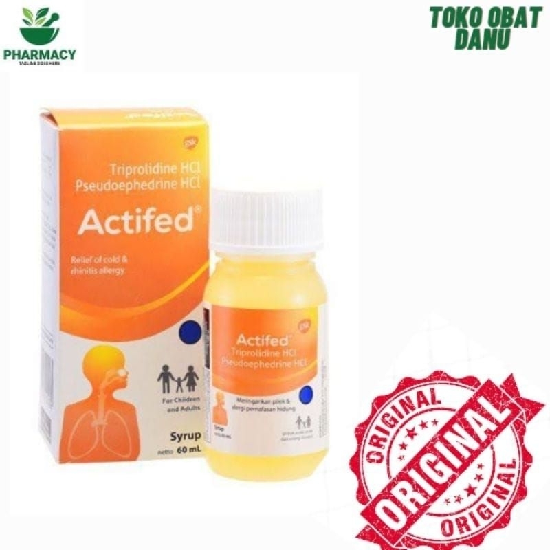 Jual ACTIFED SYR 60 ML KUNING | Shopee Indonesia