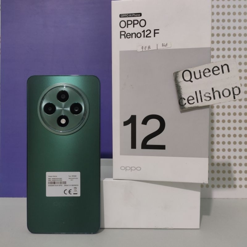 Jual OPPO RENO 12F 8/256 SECOND FULLSET | Shopee Indonesia