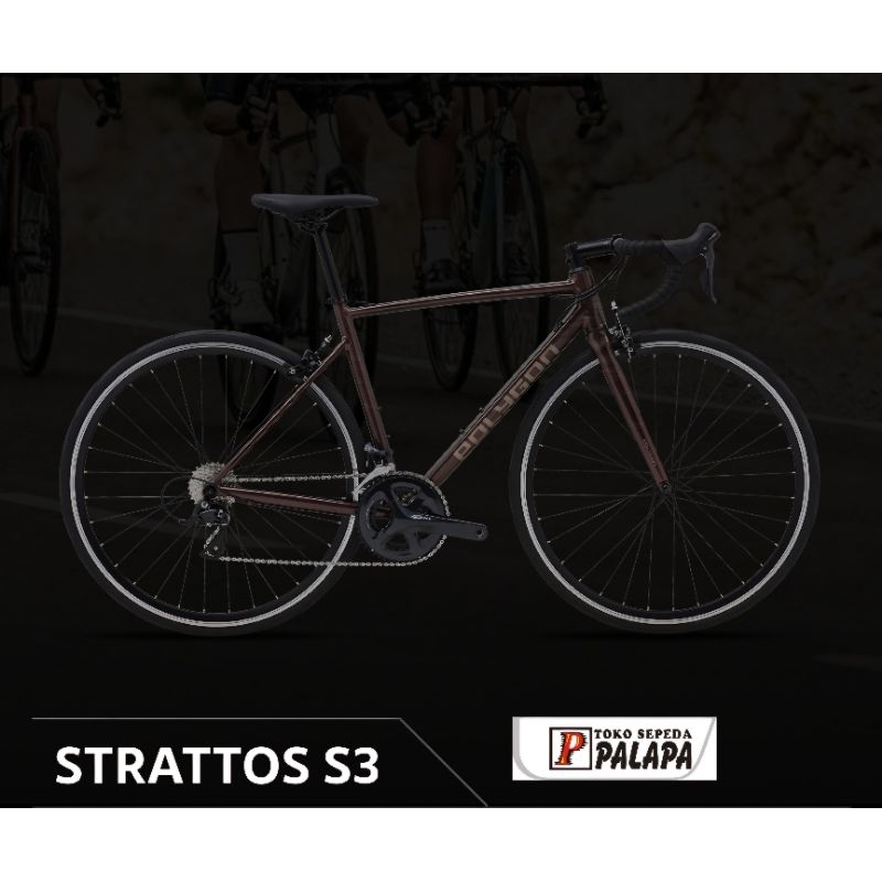 Jual Sepeda Balap 700C Polygon Strattos S3 ROADBIKE Road Bike S 3 ...