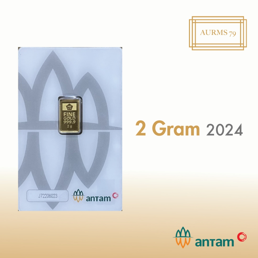 Jual Logam Mulia Emas Antam 2 Gram Certicard | Shopee Indonesia