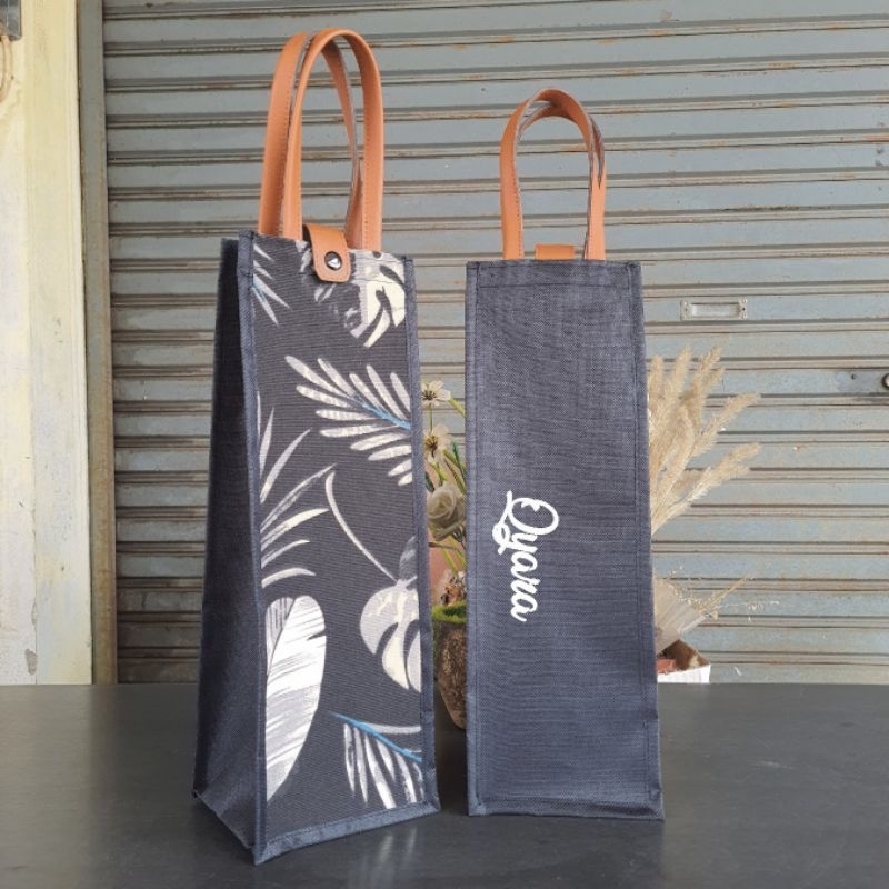 Jual Tas Tumbler Motif Custom Nama / Tas Botol | Shopee Indonesia