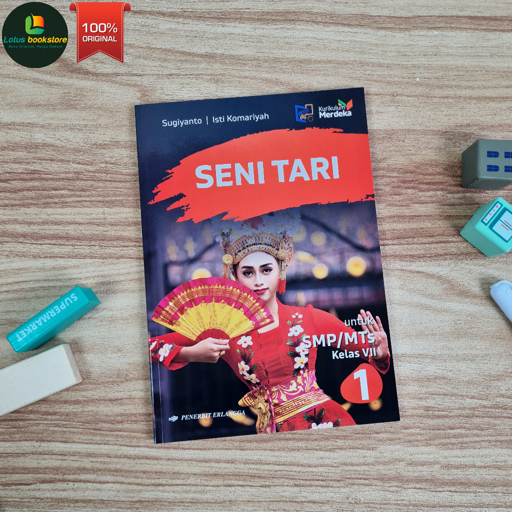 Jual Seni Tari SMP MTS kelas 7 8 9 - Kurikulum Merdeka - Penerbit Erlangga - Buku Original ...