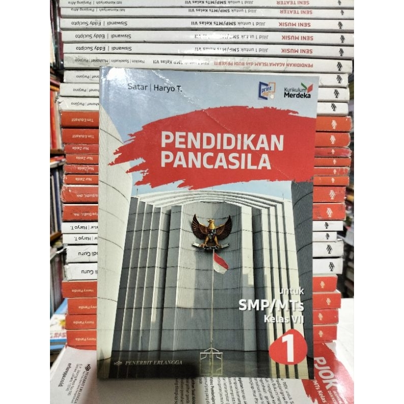 Jual BUKU PENDIDIKAN PANCASILA UNTUK SMP/MTS KELAS 7 KURIKULUM MERDEKA ERLANGGA | Shopee Indonesia
