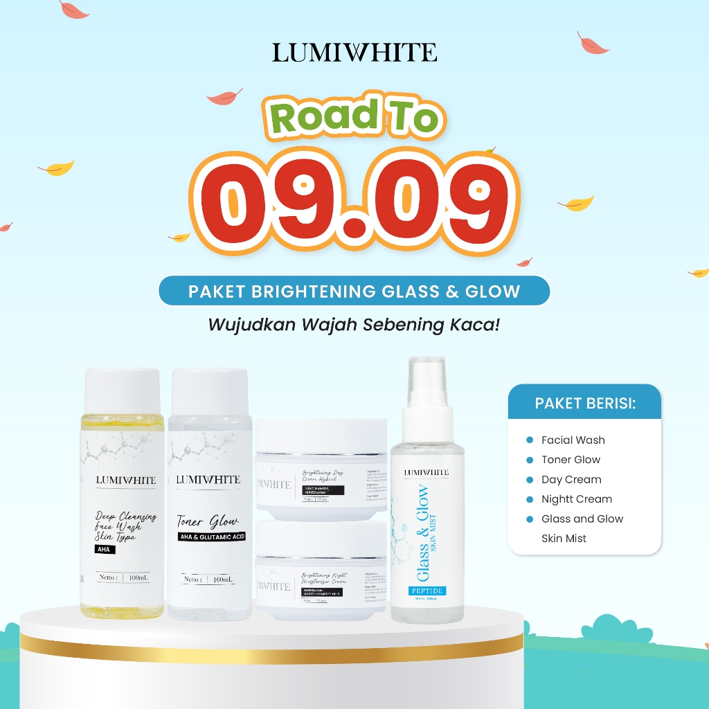 Jual Lumiwhite - Glass & Glow Skin Mist (Facemist) | Shopee Indonesia