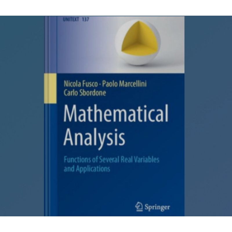 Jual Buku Mathematical Analysis: Functions of Several Real Variables ...