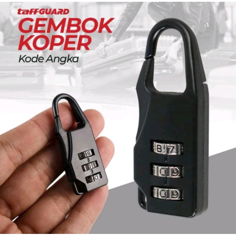 Jual Gembok Pin Angka Kecil Koper Password (25mm) A&Z Japan Travel ...
