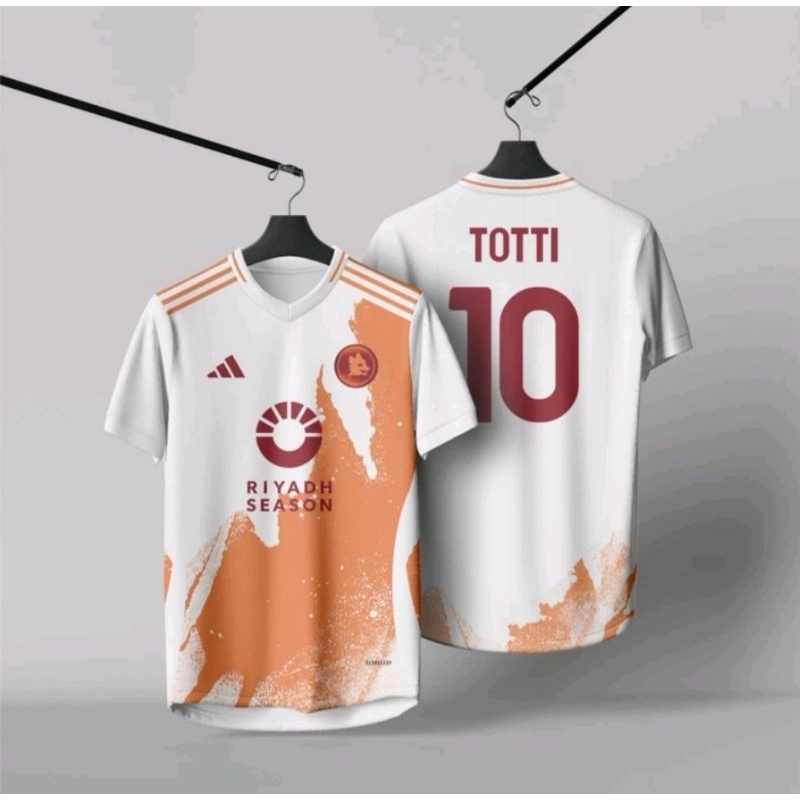 Jual jersey full printing AS ROMA 3rd third 2024/25 | Shopee Indonesia