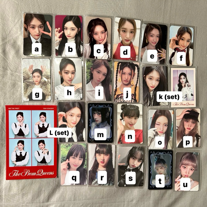 Jual Photocard Ive i’ve mine album i am wonyoung yujin rei leeseo liz the prom queen bluray kit ...