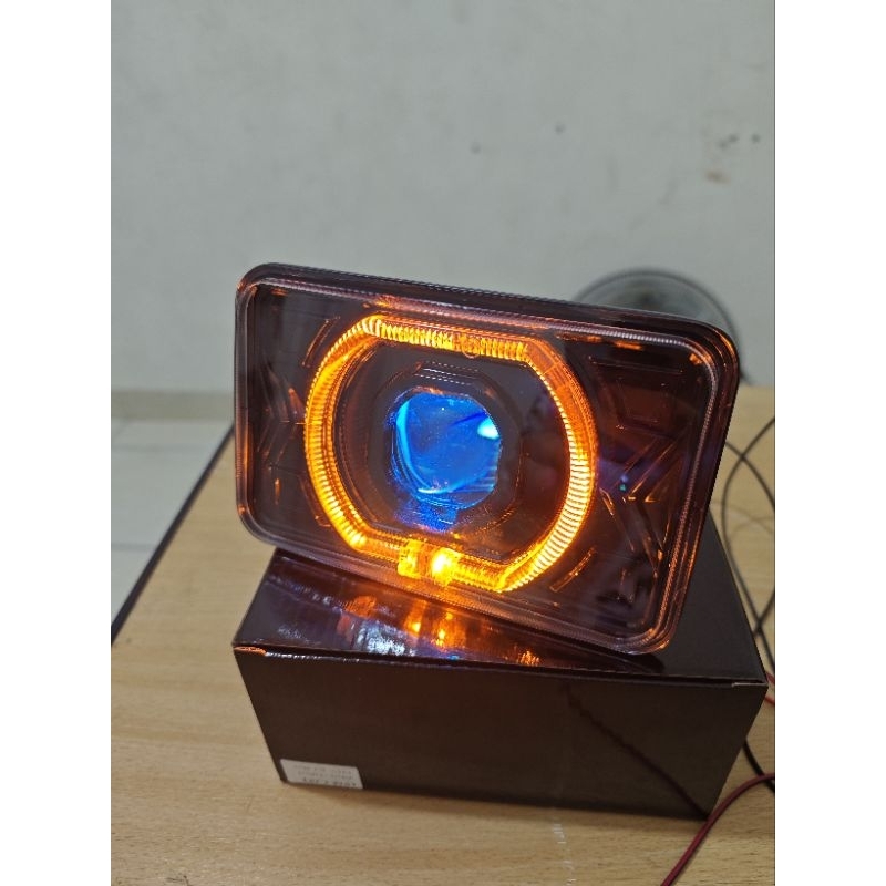Jual Lampu Led Kotak 4x6 Inch Rx King Gl Pro Max Honda Biled | Shopee ...