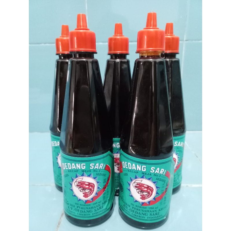 Jual Kecap udang sari asin sedang botol sedang 290 ml label hijau ...