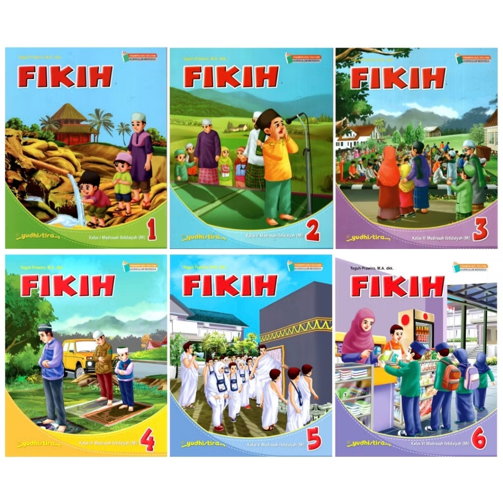 Jual Yudhistira - Buku Pelajaran Fikih Kelas 1,2,3,4,5 & 6 SD/MI Kurikulum Merdeka | Shopee ...