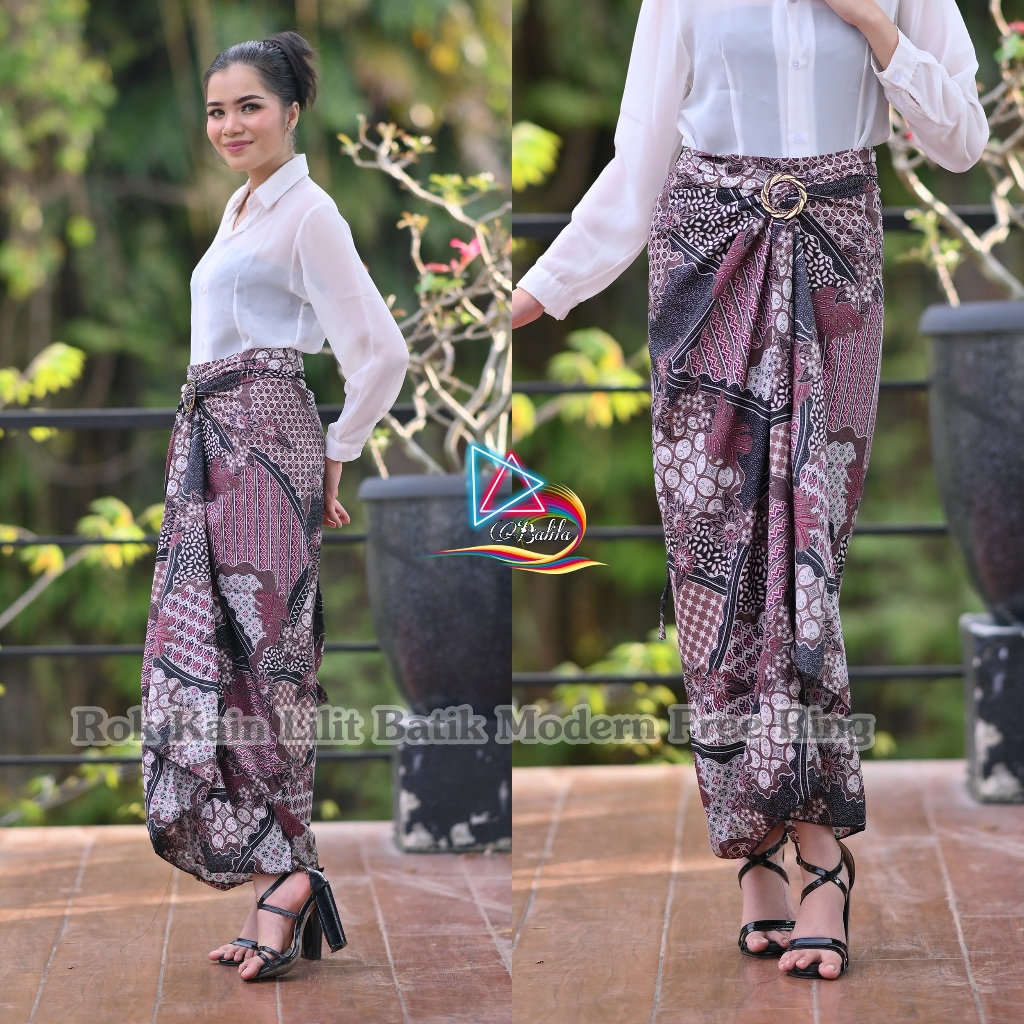 Jual Bali.la™ Rok kebaya modern aesthetic outer kondangan Rok Lilit ...