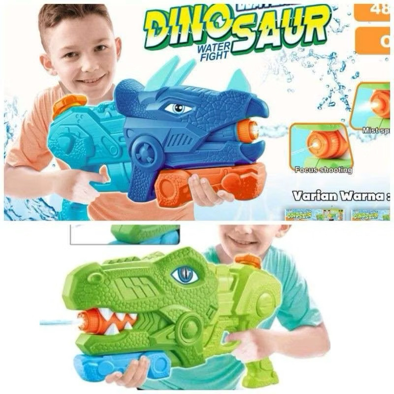 Jual Mainan Pistol Air Jumbo Karakter Dinosaurus Trex T-Rex Water Gun ...