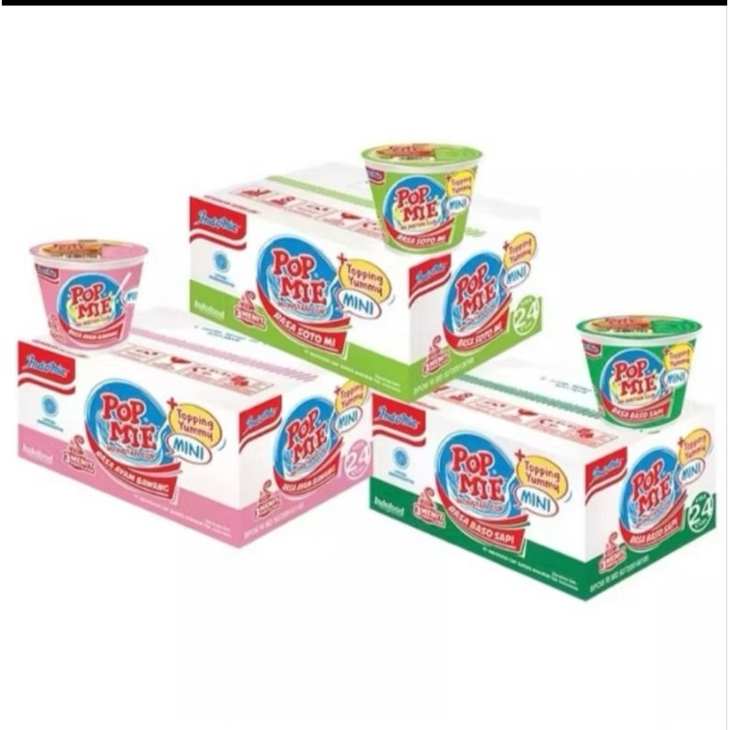 Jual Pop mie mini 1 dus | Shopee Indonesia