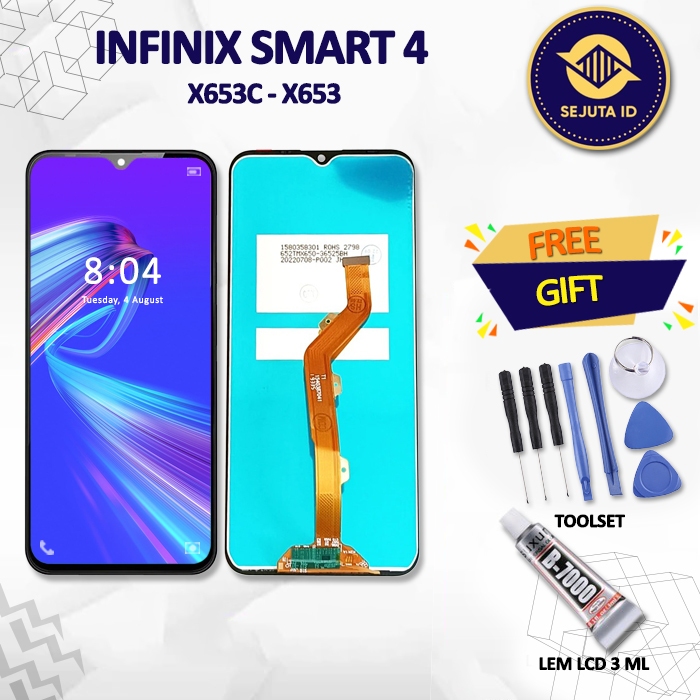 Jual LCD INFINIX SMART 4 / X653C / X653 ORIGINAL FULLSET [ FREE TOOLSET ...