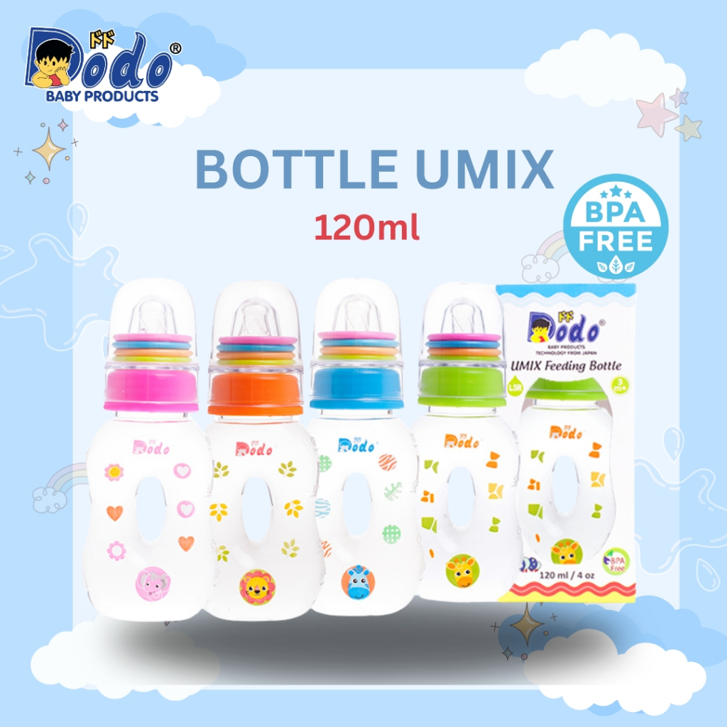 Jual Dodo Botol Susu Bayi Bottle Umix 4 oz (120 ml) | Shopee Indonesia