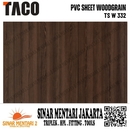 Jual TACO SHEET PVC WOODGRAIN TS W332 | Shopee Indonesia