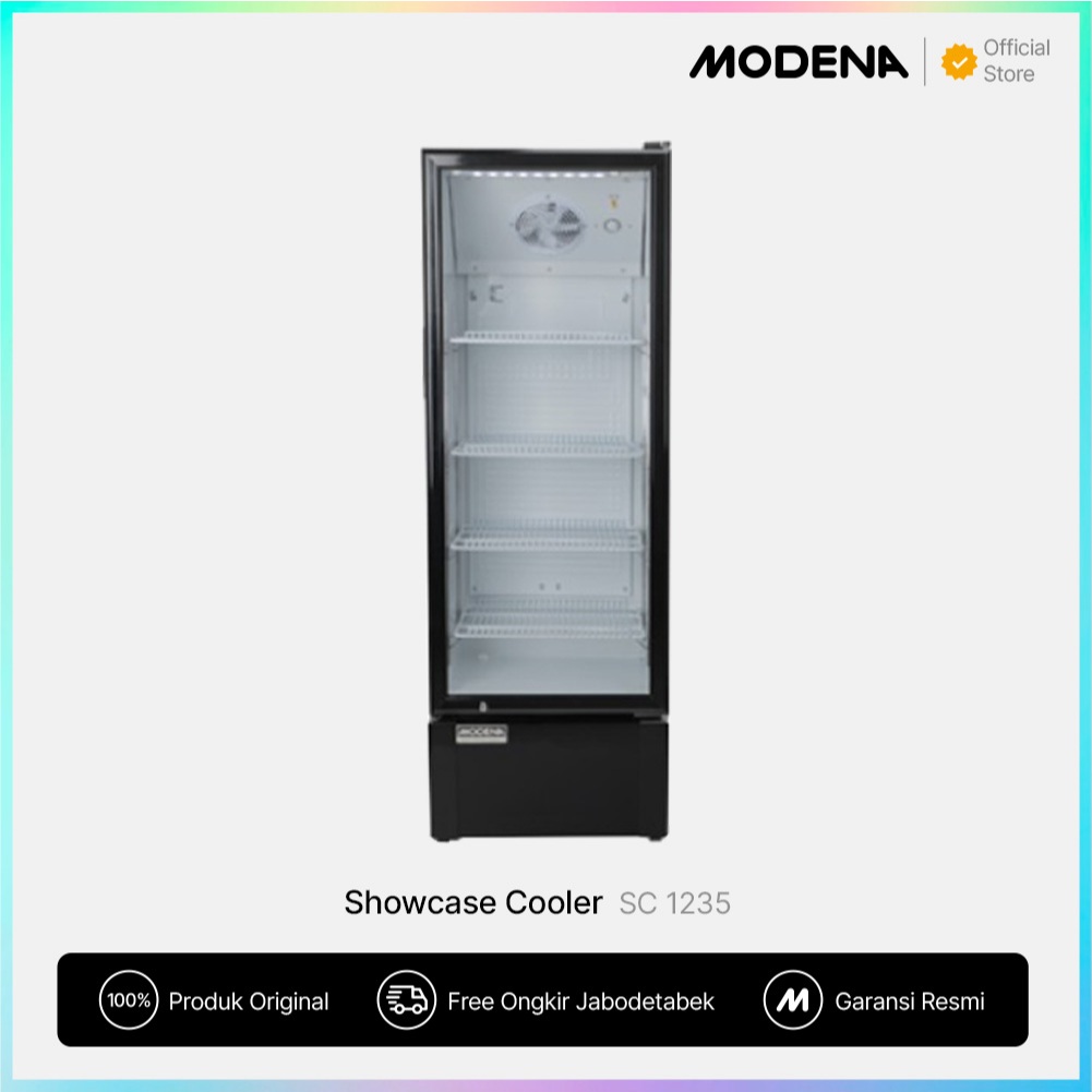 Jual MODENA Showcase Cooler - SC 1235 | Shopee Indonesia