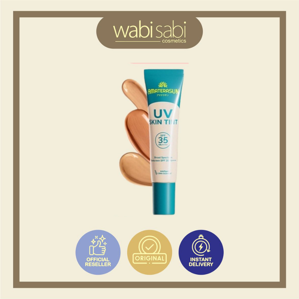 Jual AMATERASUN - UV Skin Tint SPF 35 PA++++ | Shopee Indonesia