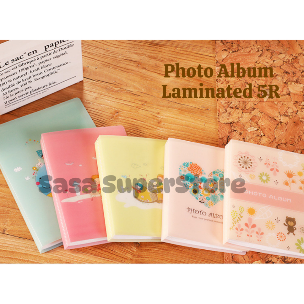 Jual SASA HOMMY - BUKU ALBUM LAMINATED 5R MURAH 52 FOTO | ALBUM ...