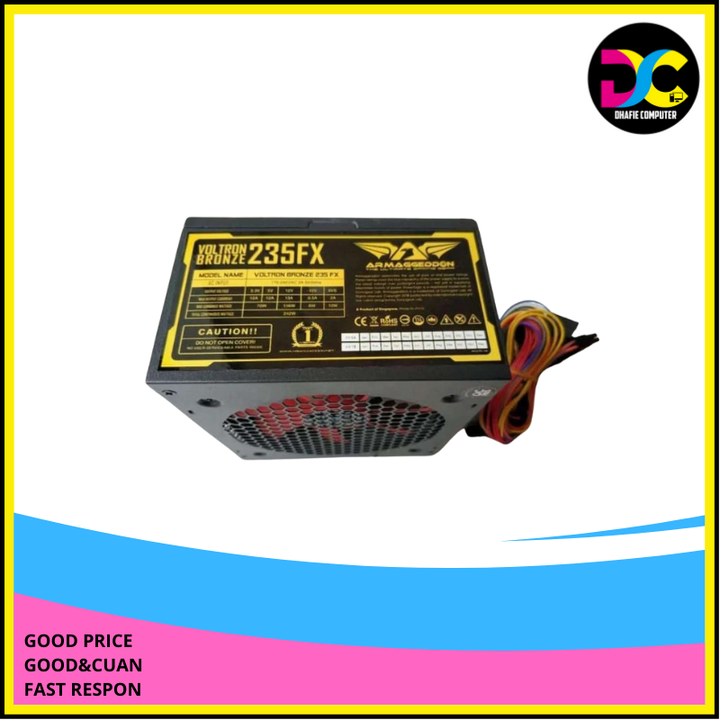 Jual Power Supply Armaggeddon Voltron Bronze 235FX | Shopee Indonesia