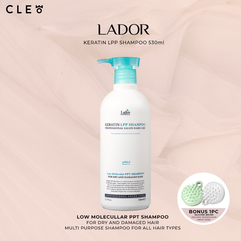 Jual Lador Keratin LPP Shampoo 530ml - 100% Original | Shopee Indonesia