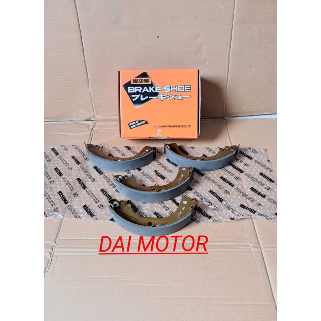 Jual Kampas rem belakang Nissan Livina X gear 2 baris th 2007-2017 Original Masuma Japan ...