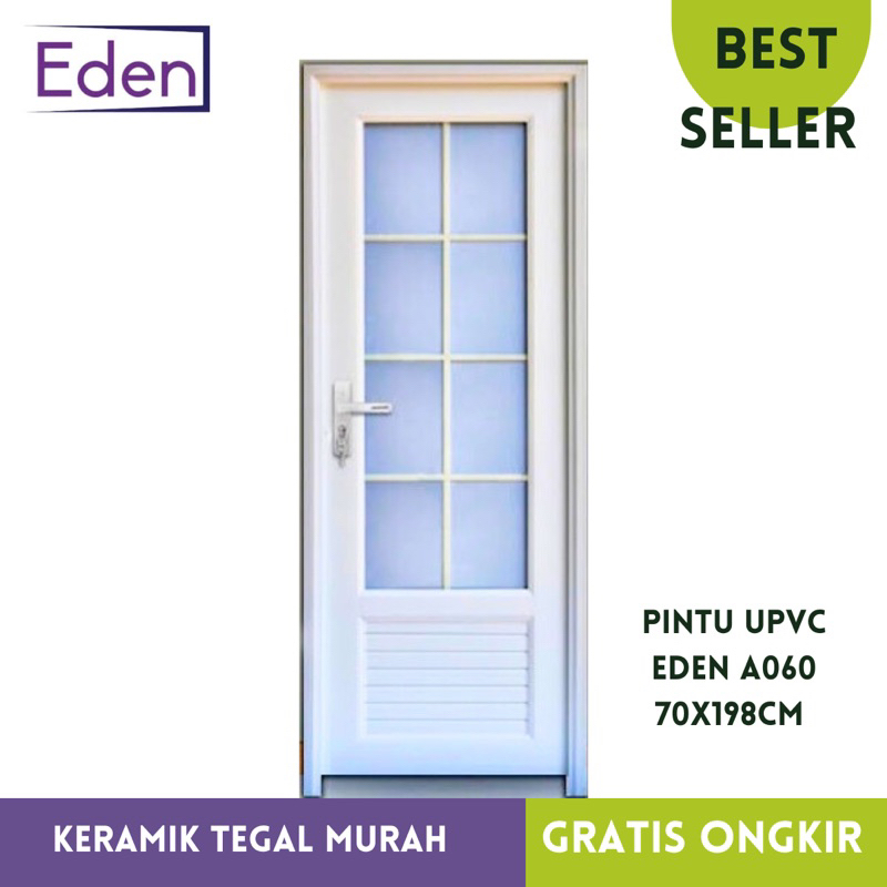 Jual PINTU UPVC 8 kaca motif EDEN A060 Joice Minimalis | Shopee Indonesia