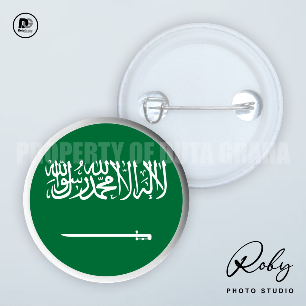 Jual [PIN PRESS] BENDERA NEGARA ARAB SAUDI Pin Bros Aksesoris Souvenir ...