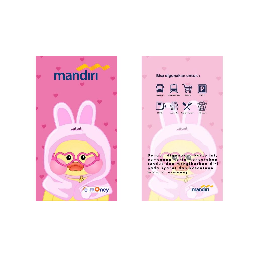 Jual EMONEY MANDIRI SUPPORT NFC - Baby Duck | Shopee Indonesia