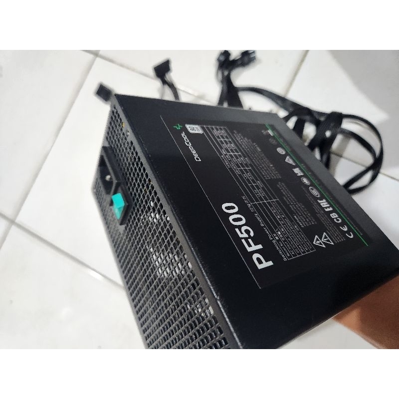 Jual PSU POWER SUPPLY 500W PURE (80+) WITH 2x6+2 PIN PCI-E. SECOND NORMAL | Shopee Indonesia