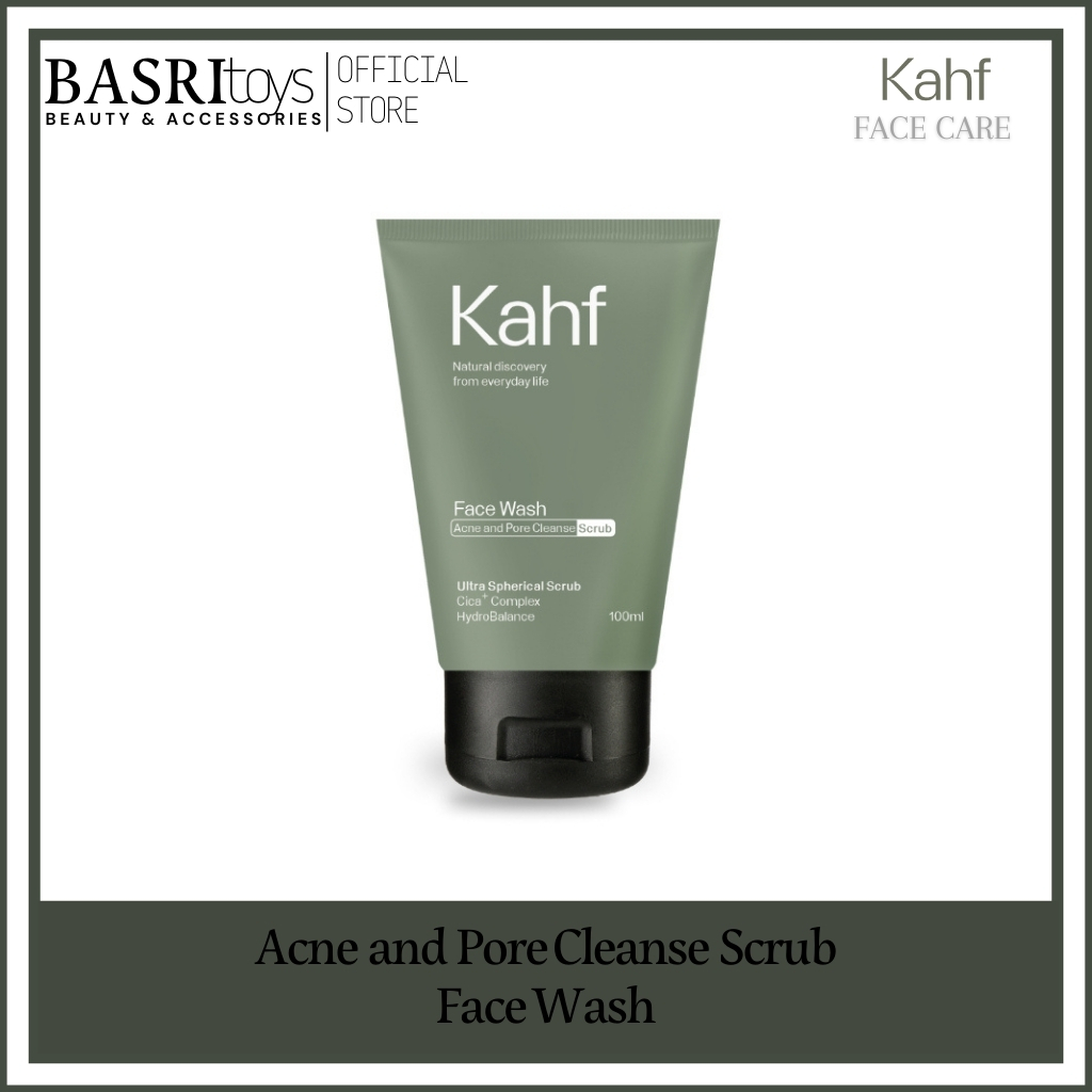Jual KAHF Acne and Pore Cleanse Face Wash 100 ml | Cocok Untuk Kulit ...