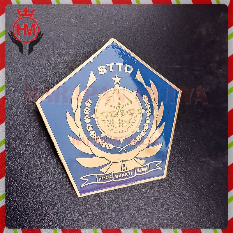 Jual Lencana Logo STTD Brevet Lencana Atribut Sekolah Transportasi ...