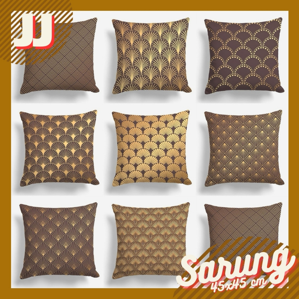 Jual SARUNG BANTAL SOFA PRINT 45X45 CM MOTIF ABSTRAK PREMIUM ELEGANT ...