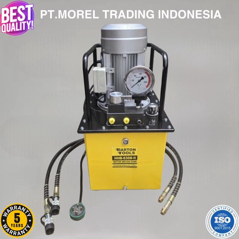 Jual 35L 3.0Lmin Electric Hydraulic Pump Valve Double Pompa Hidrolik BARTON | Shopee Indonesia