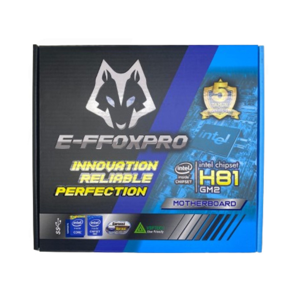 Jual Motherboard Effoxpro H81 GM2 ( LGA1150 / H81 / DDR3 / M2 NVME ...