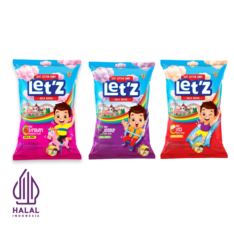 Jual Permen Kapas Letz Koala 7 Gr Rasa Leci Stoberi Anggur by Jadoel ...