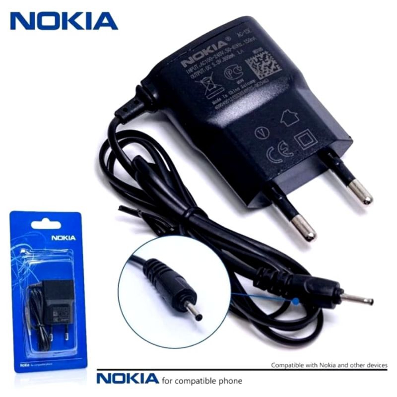 Jual TC Cas Casan charger HP Nokia kecil untuk type HP nasa 105/1200 ...