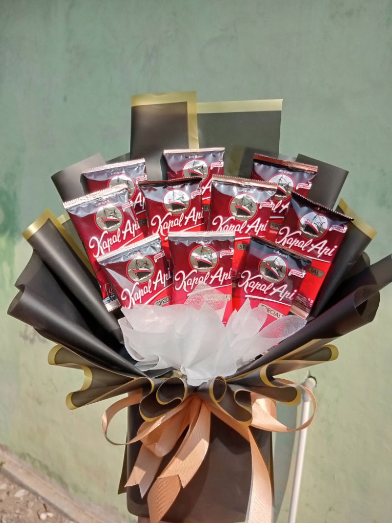 Jual BUCKET KOPI / BUKET KOPI / BUCKET KOPI KAPAL API COWOK / BUKET ...