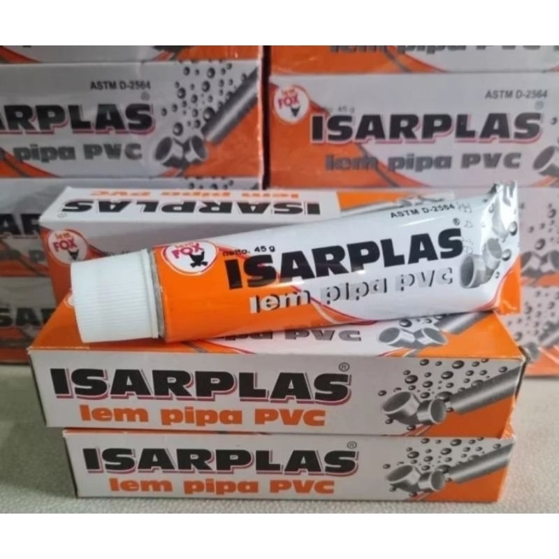 Jual Lem isarplas lem pvc isarplas lem pipa pvc 40g isi 12pcs / 1 lusin | Shopee Indonesia