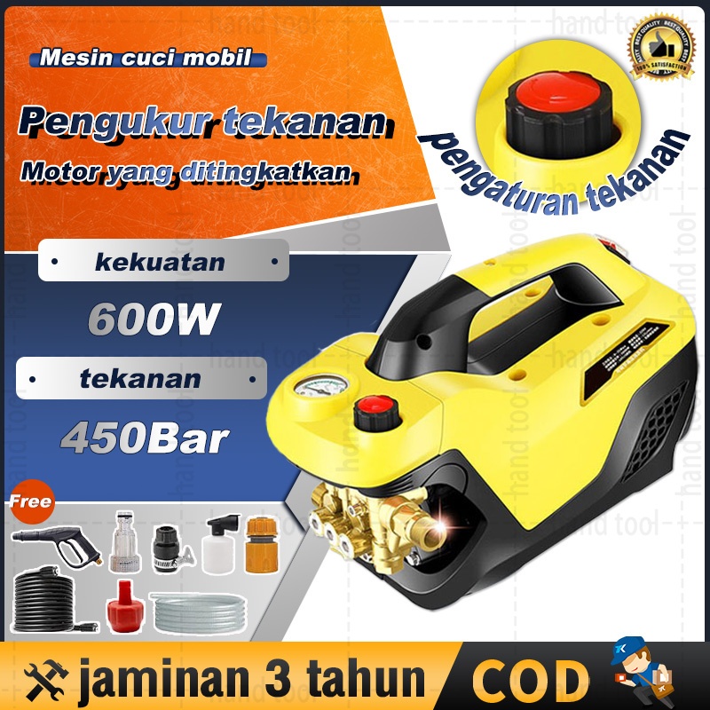 Jual Reaim Alat steam cuci motor 600W mobil Jet Cleaner Mesin Cuci ...
