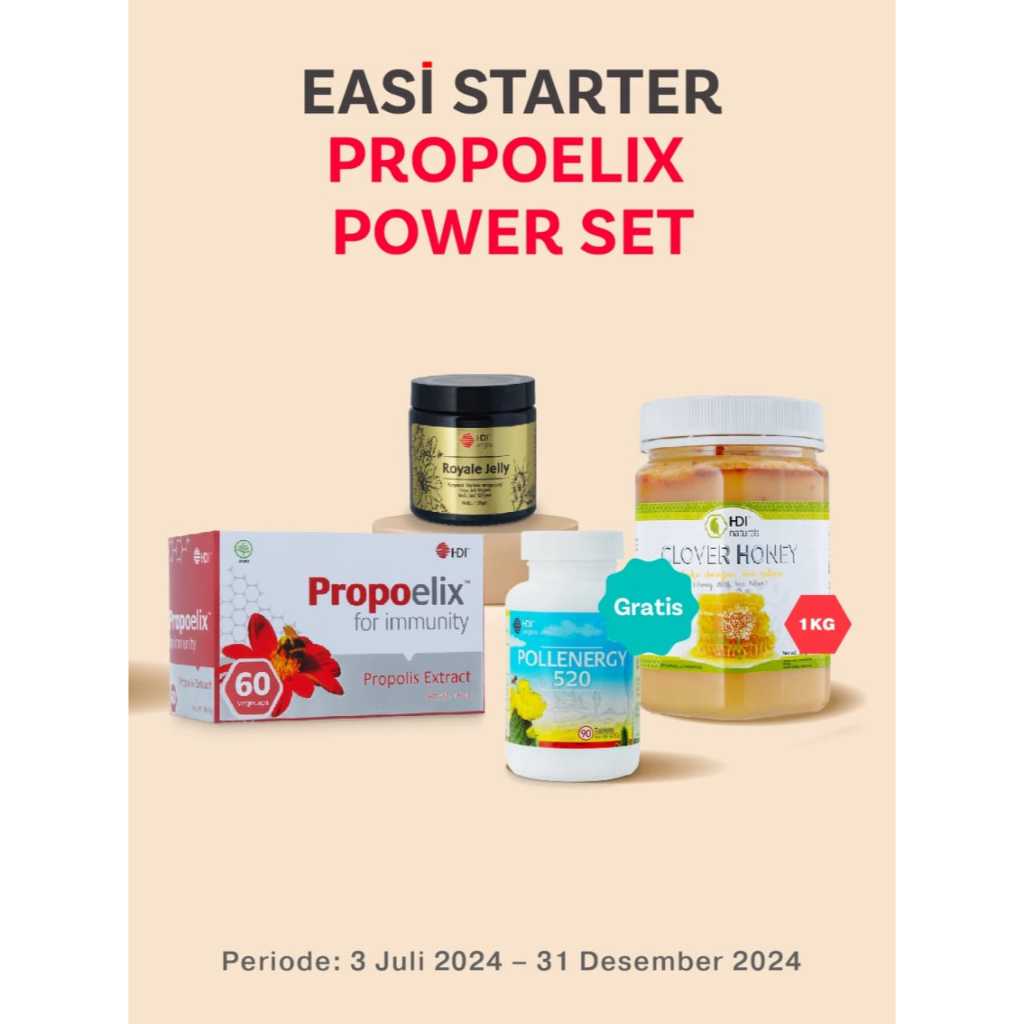 Jual Propoelix PowerSetFree Multivitamin Original 100%(Paket Imunitas ...