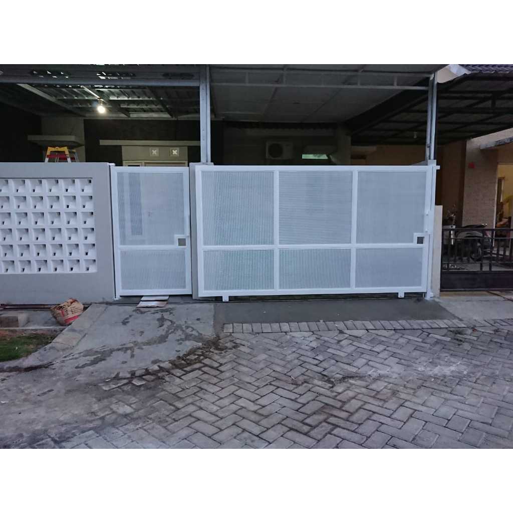 Jual MODEL PAGAR PERFORATED MURAH DAN MINIMALIS FREE PEMASANGAN ...