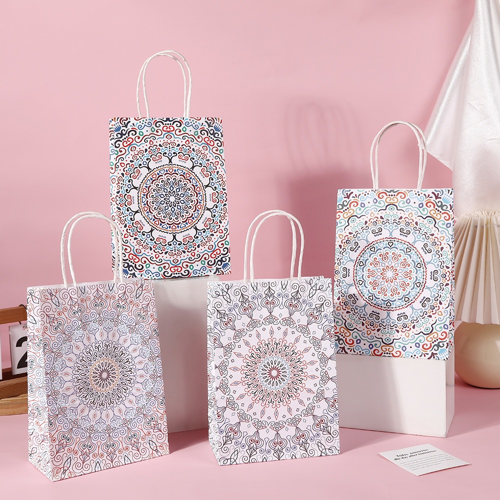 Jual Paperbag Motif Pattern Tas Kertas Kraft Paperbag Kraft tebal Tas ...